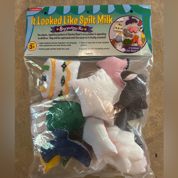 Lakeshore | Other | It Looked Like Spilt Milk Storytelling Kit New ...